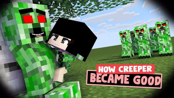 MC动画:为什么苦力怕会变成好的?