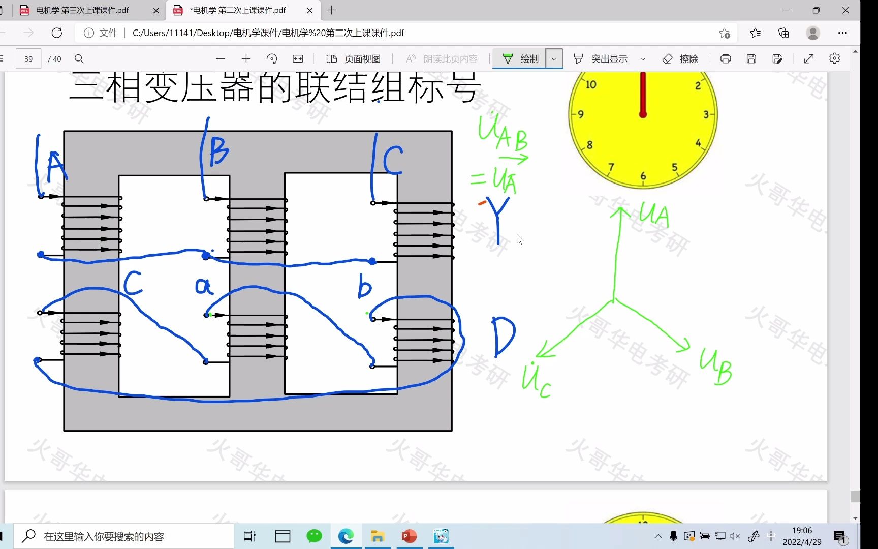 【伟哥】电机学:电力系统分析中用到的电机知识(3)