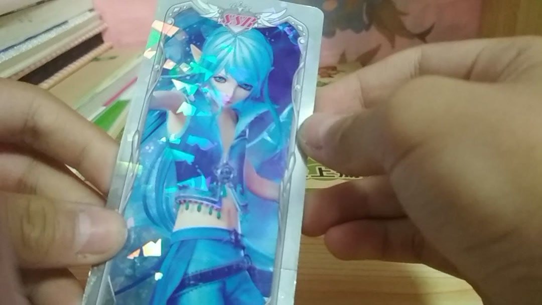 精灵梦叶罗丽的卡片