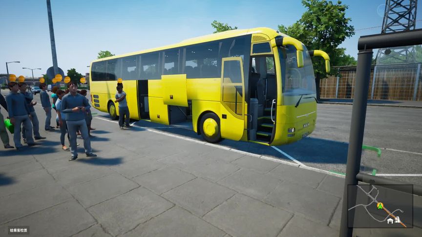 长途客车模拟:出门遇上堵车,作为司机的我还要指挥交通