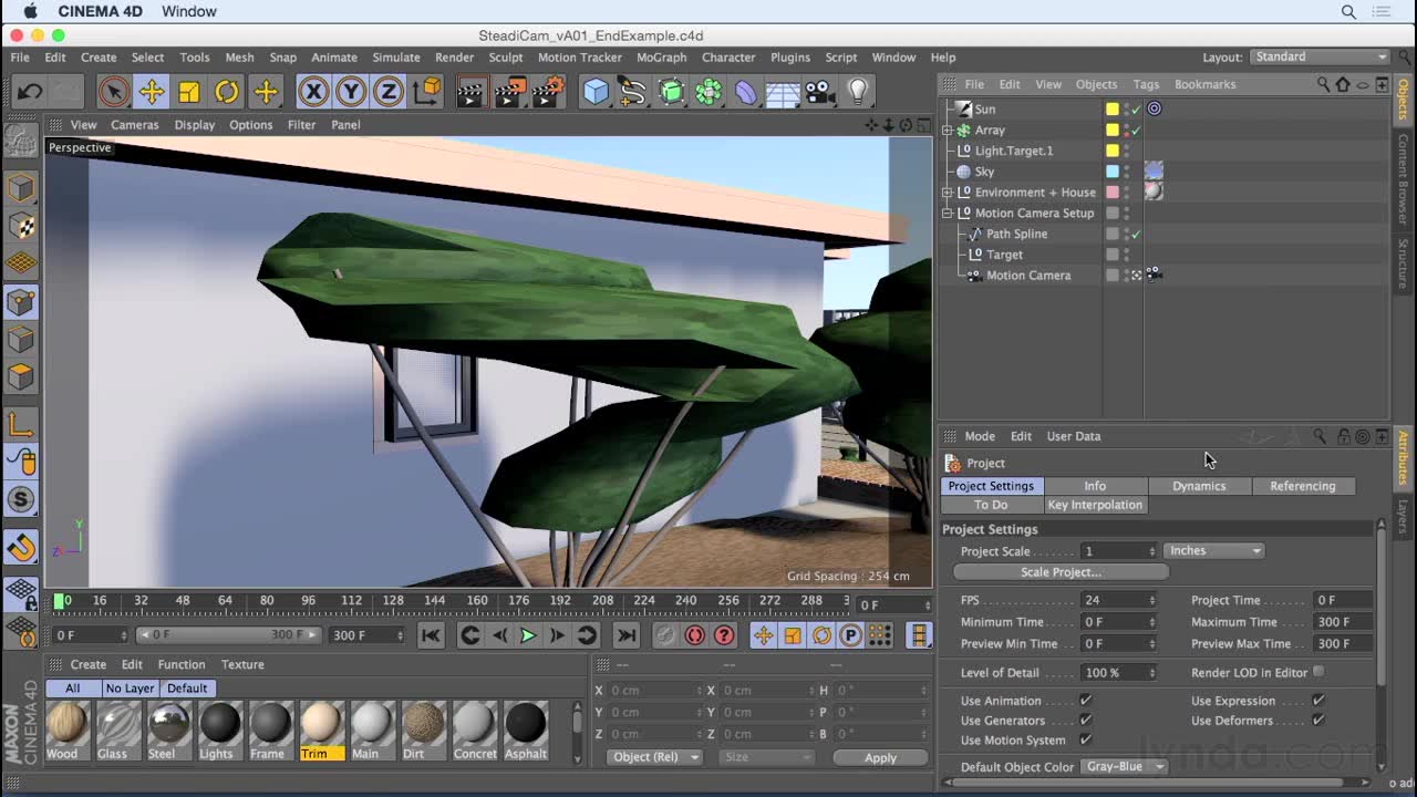 C4D摄像机动画技术训练视频教程