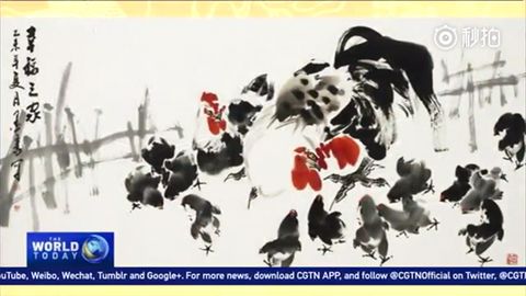 鸡年画鸡·带你走进水墨丹青的世界·画家墨豪