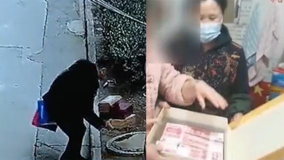 男子把10万元当垃圾扔了,保洁捡到果断上交:挣钱都不容易!