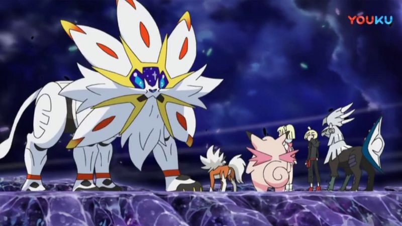 小智与皮卡丘与神兽