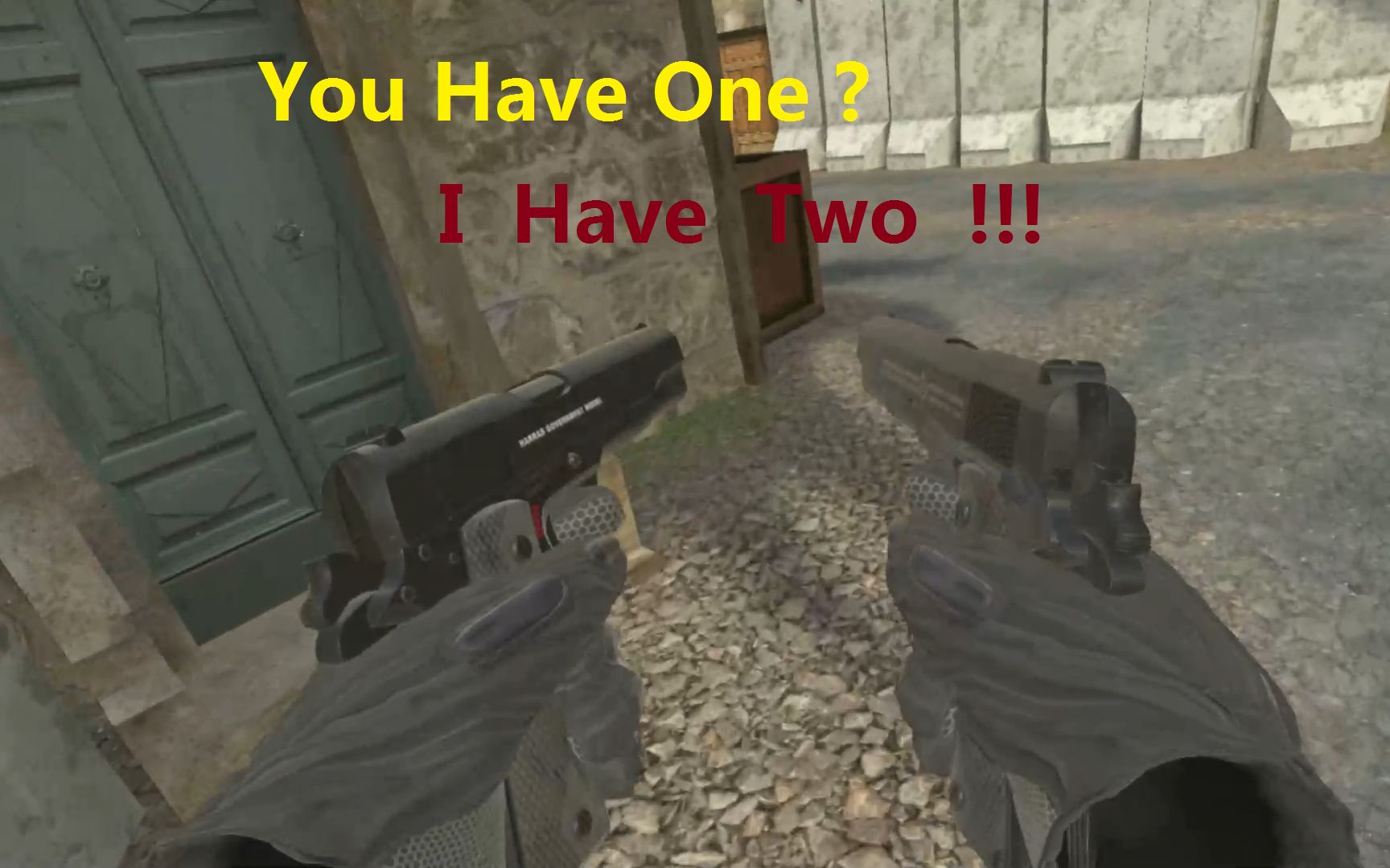 【VR版CS】人机对战实况