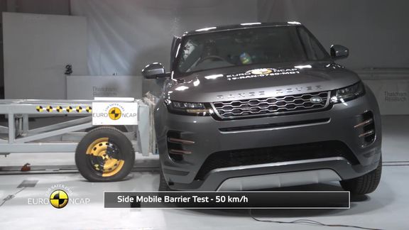 全新路虎揽胜极光硬不硬?看完碰撞测试就知道