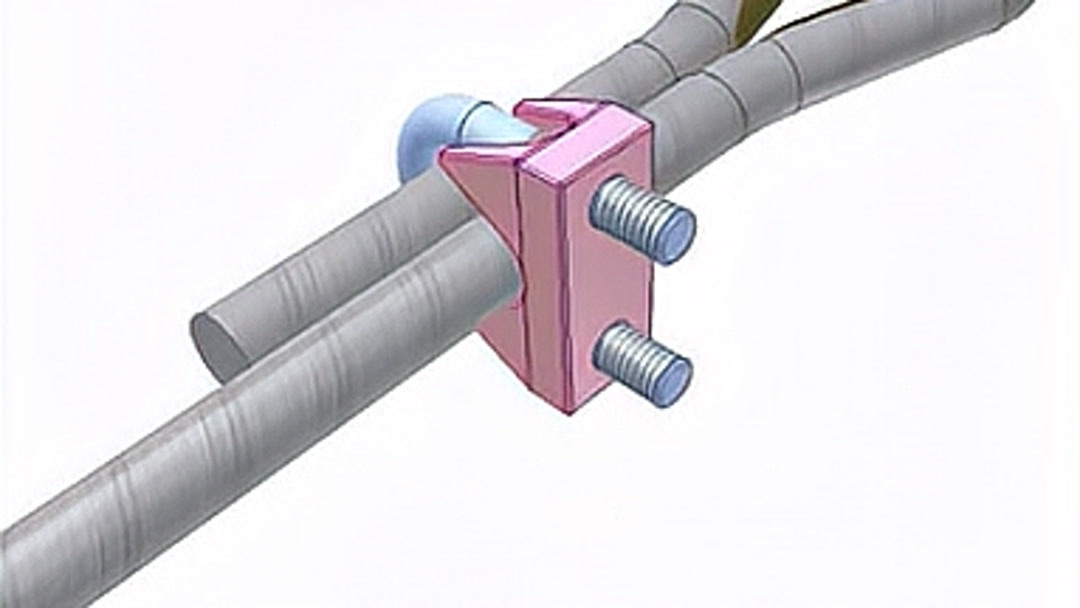 三种钢丝绳夹直观机械动画