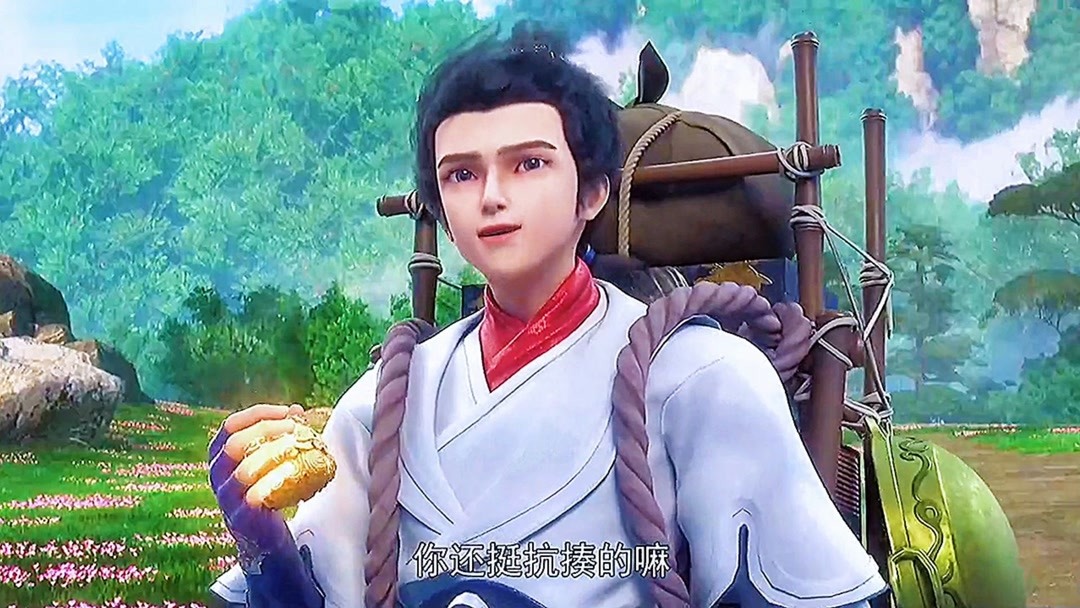 完美世界:收了一块打神石当小弟,也不错啊。