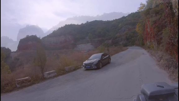 #大山里的风景 #残疾人专用车 #摩旅三轮 错峰出游