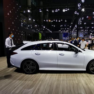 承袭自有最美奔驰之称——CLS猎装车的小号翻版车型,CLA猎装车...