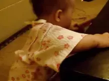 不吃就往桌子底下扔