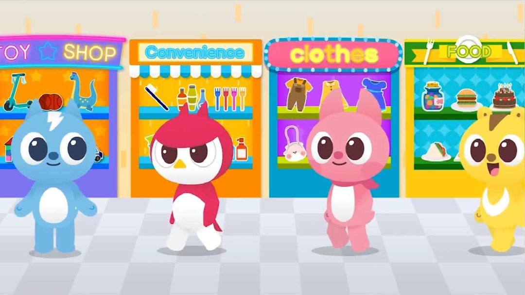 《迷你特工队动画片》特工们逛商场,帮他们填满购物车吧!