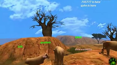 ❤盐小白❤ 模拟动物人生2系列 ep.1 狮子群的恩爱情仇与漫漫寻狮群...