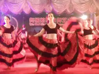 耒阳舞媚娘肚皮舞全明星晚会佛拉门戈