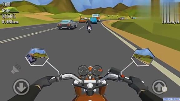 极速游戏解说摩托车模拟器搞笑版,每次碰瓷都有人给高额费用