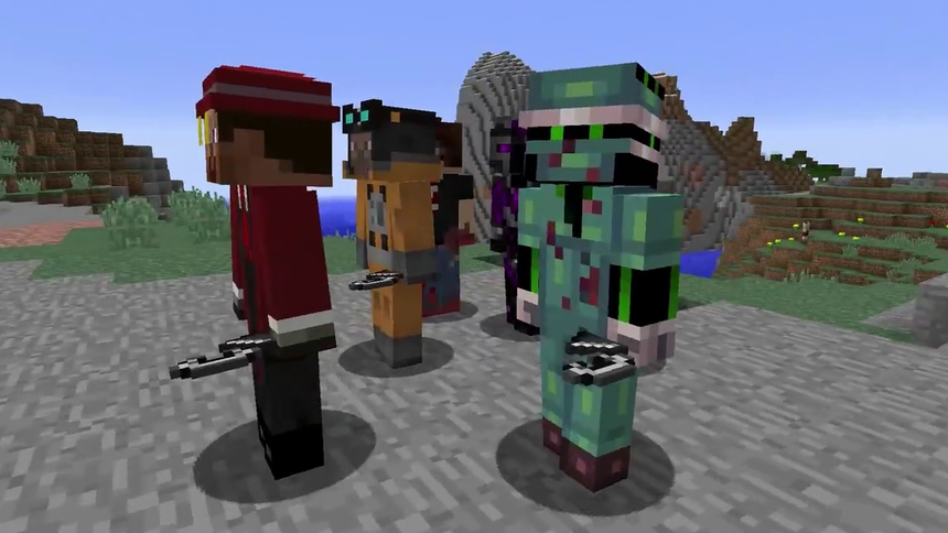 【我的模组】掠夺者无情占领MC世界