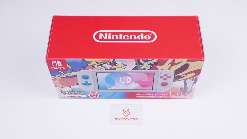 任天堂switch《精灵宝可梦 剑 盾》港版限定主机实物开箱视频