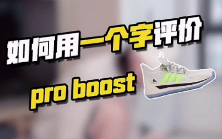 如何用一个字评价pro boost?