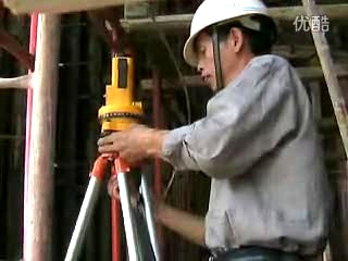 高层建筑激光准直仪投点