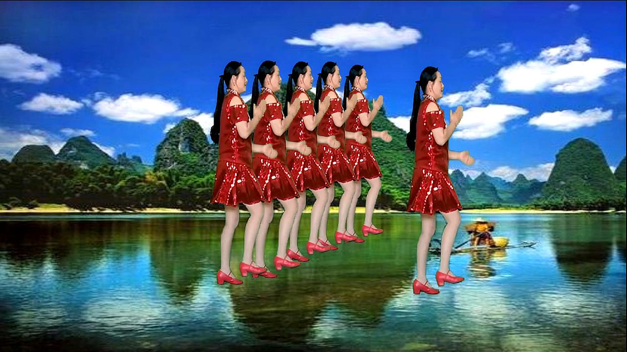 精选老歌《众人划桨开大船》动感步子舞欢快带劲,简单好学有教程
