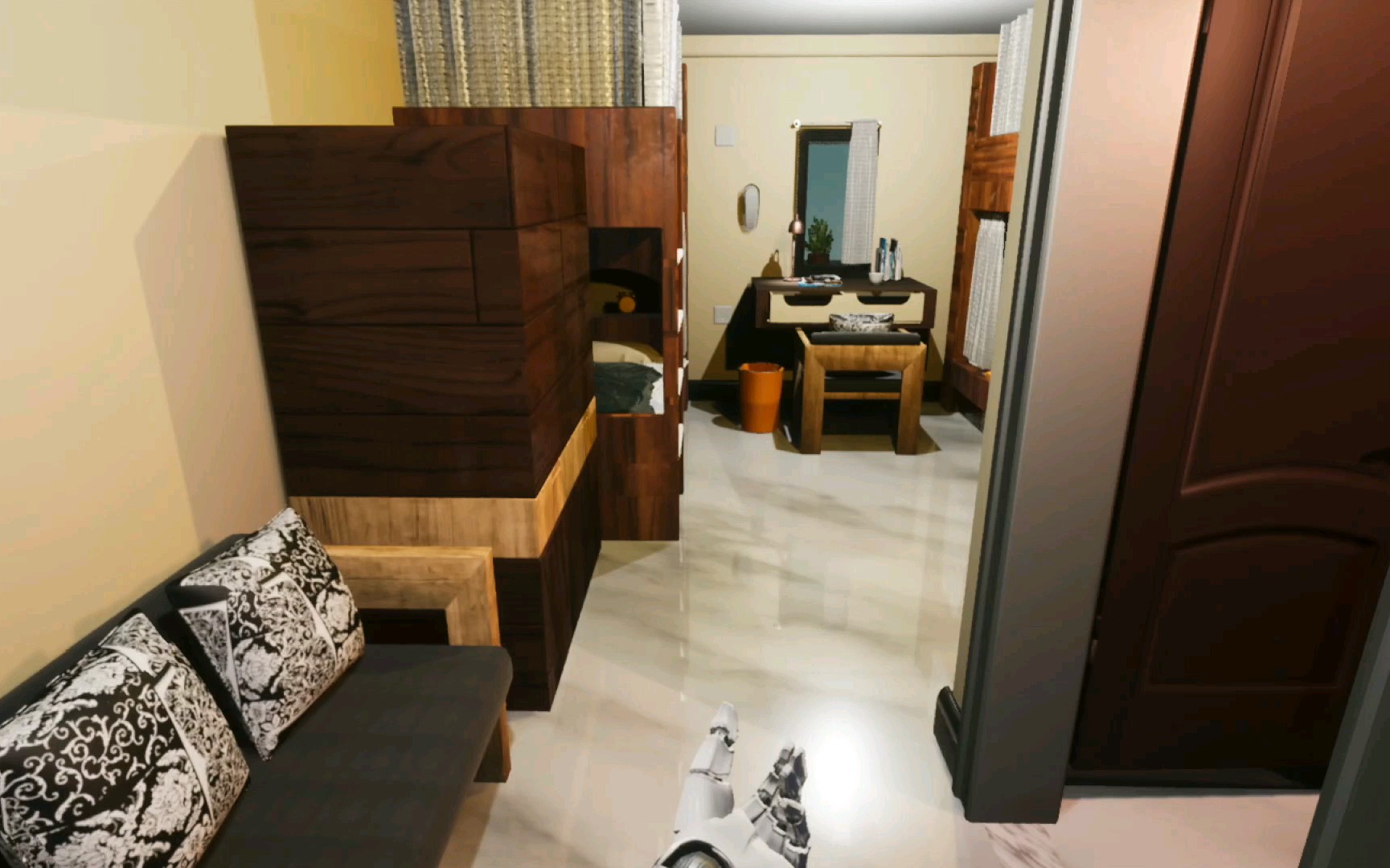 UE4制作室内场景交互
