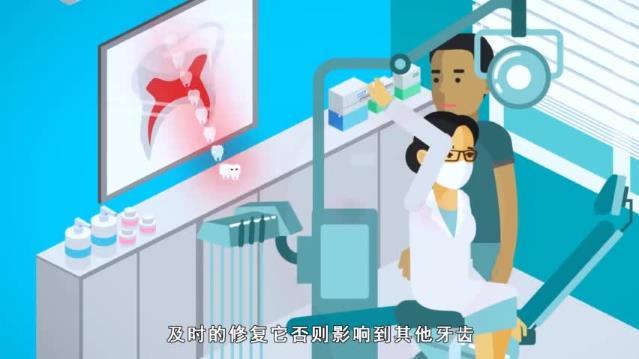 牙医是如何种植牙齿的?3D动画演示,隔着屏幕都疼