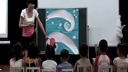 小班美术《小鱼逃走了》沈丽幼儿园优质课上海名师教学