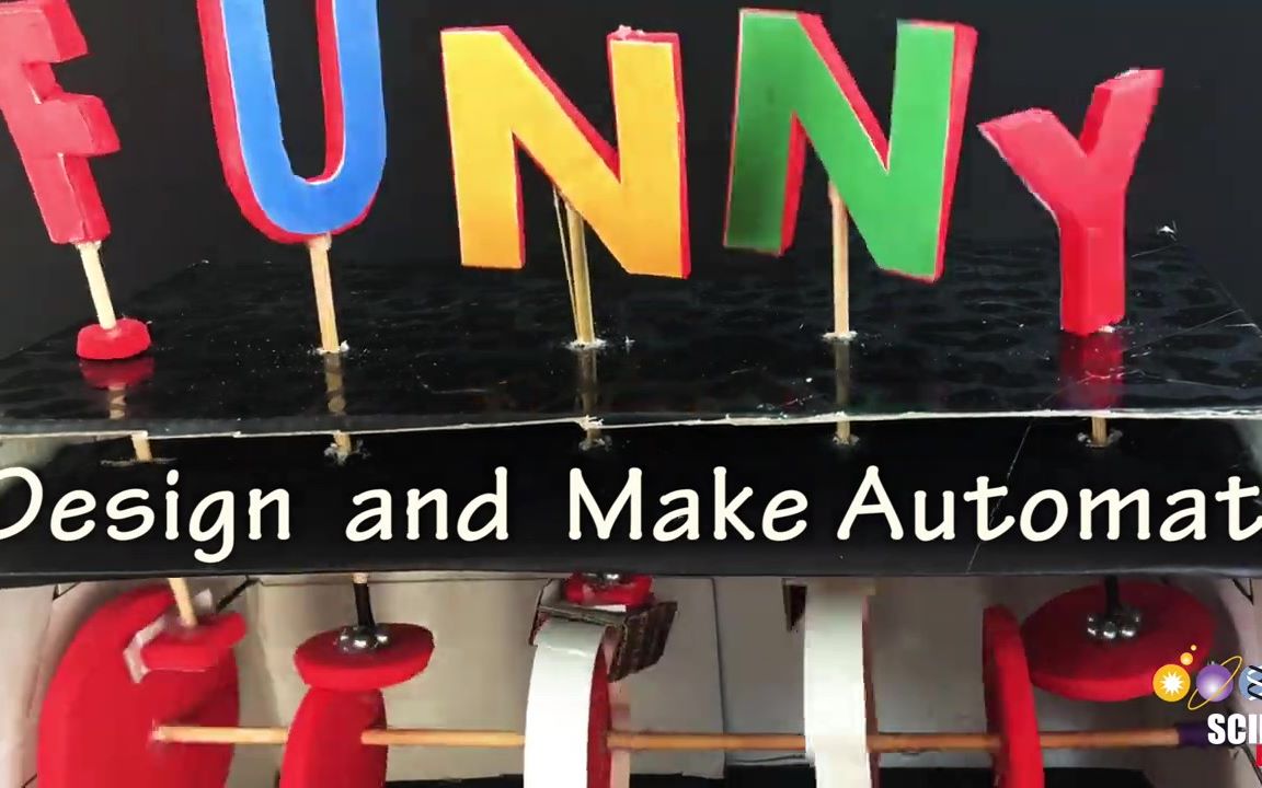 亲子手工STEM,跟孩子一起设计自动机~~