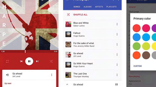 盘点安卓15个最佳音乐播放器应用程序中