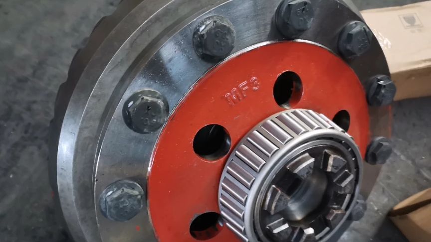 鹏翔350差速器总成装配