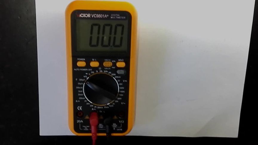 零基础学习万用表3电容器测量(二)