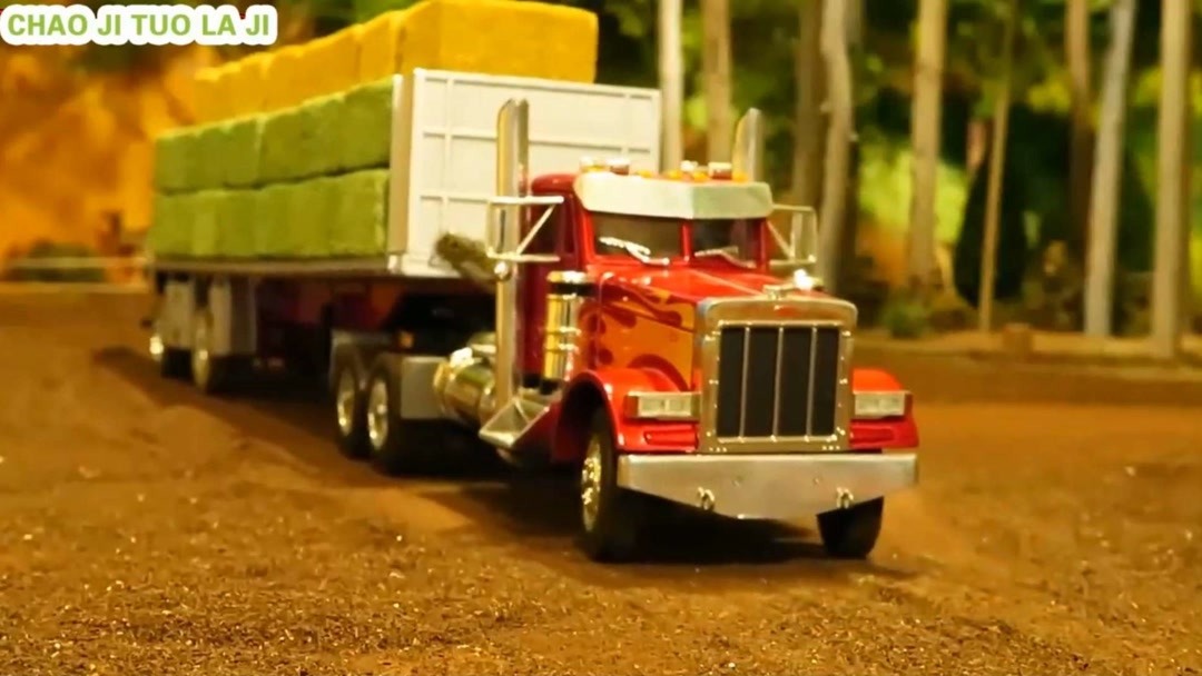 超级拖拉机 第1集 超级铲车户外施工