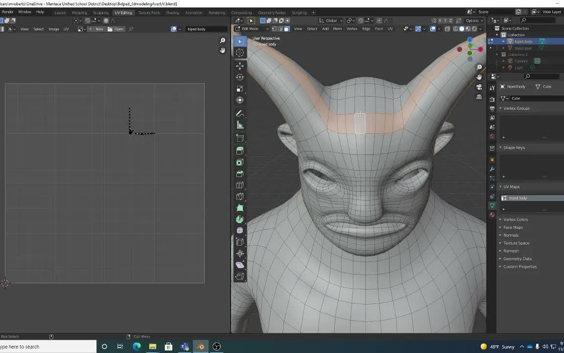 iBlender中文版插件TexTools 教程Biped UVunwrapping body texttools ...