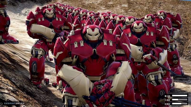 钢铁侠模拟器:反浩克的机械装甲再次加厚 手持加特林机枪清丧尸