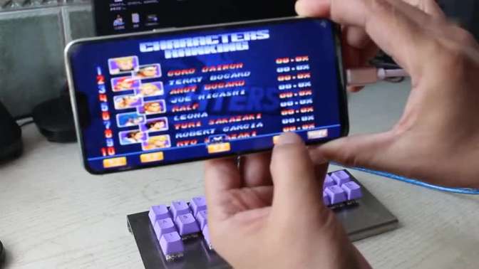 鼎鑫格斗键盘约战竞技场手机设置