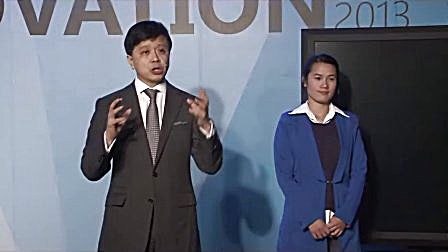 创新日2013:现场展示“基于Kinect的手语翻译系统”