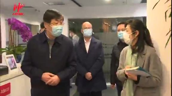 区领导走访调研部分企业疫情防控和复工复产情况