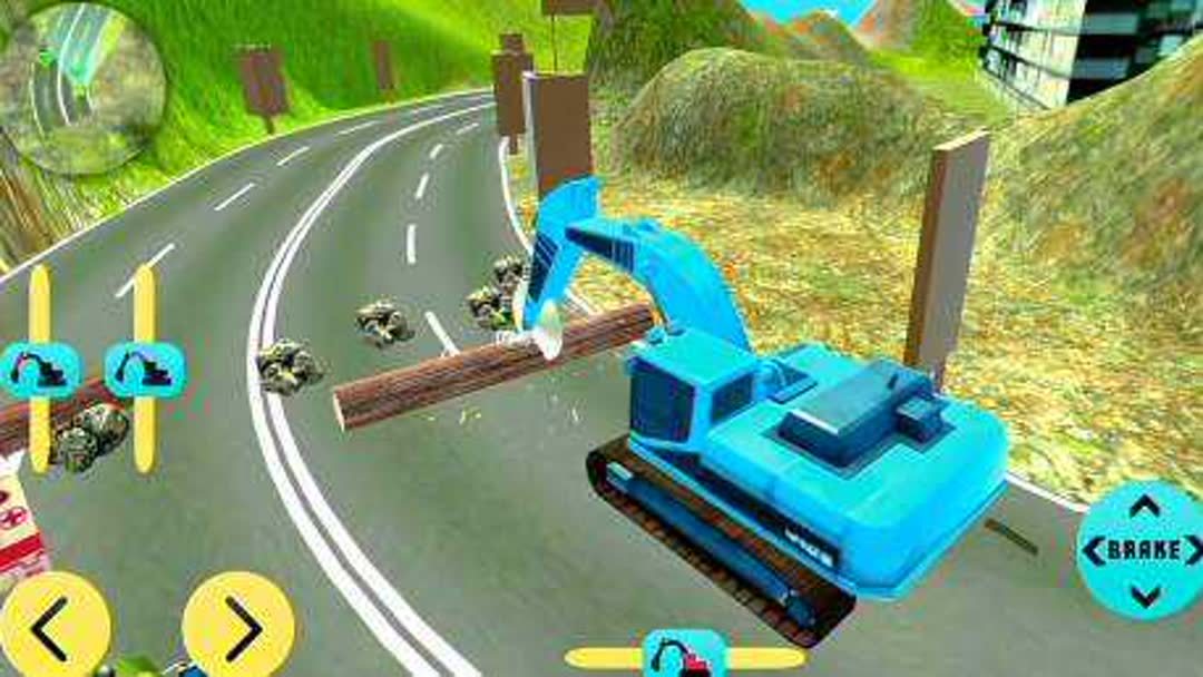 精彩的挖掘机,工程车运输驾驶模拟器游戏