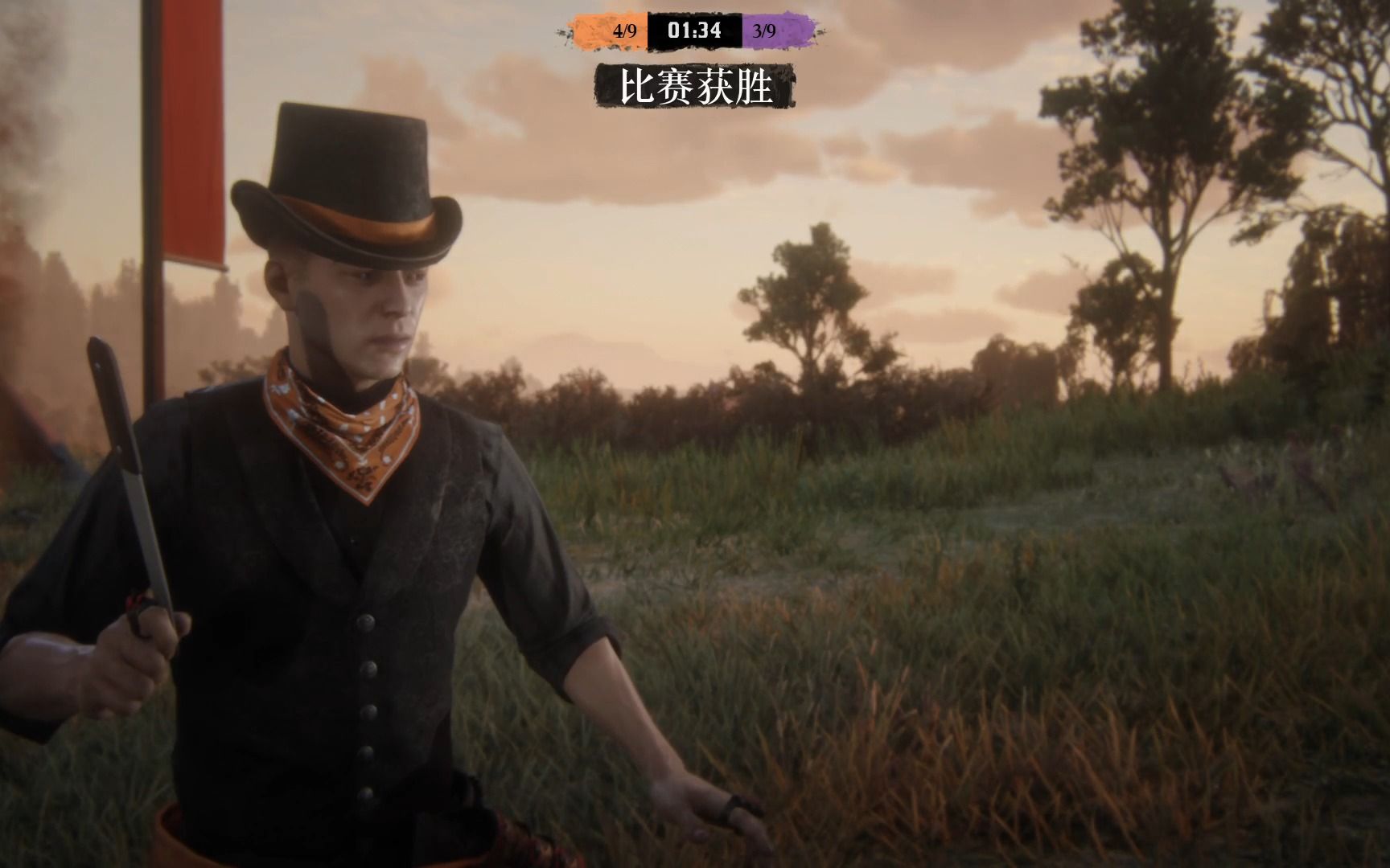 PS4 荒野大镖客2 -PVP : 肆意掠夺(都几百级玩家)