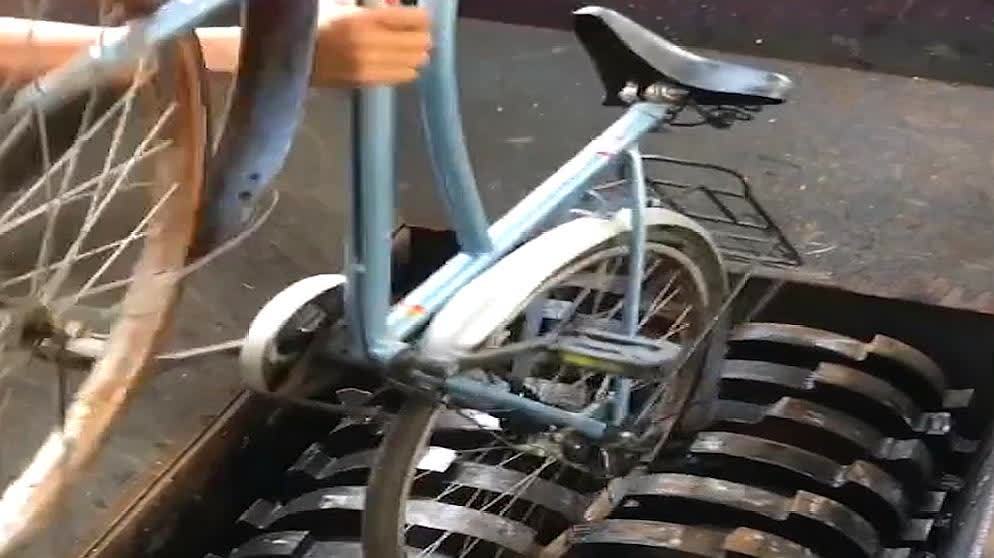 粉碎机:撕碎自行的这一幕,感觉特别的解压