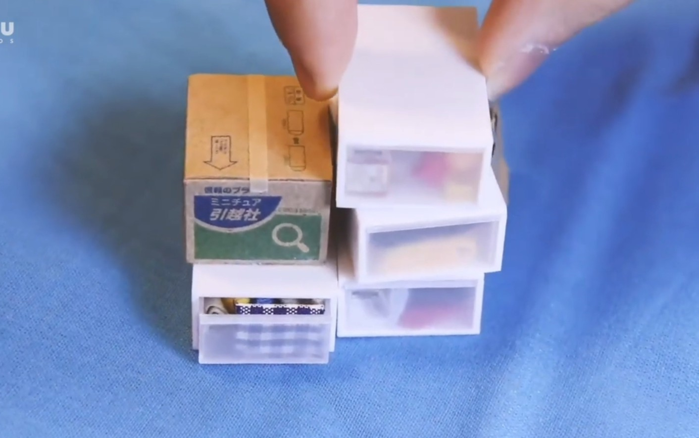 【微缩场景模型制作教程】用100日元的“砧板”制作了无印良品”的...