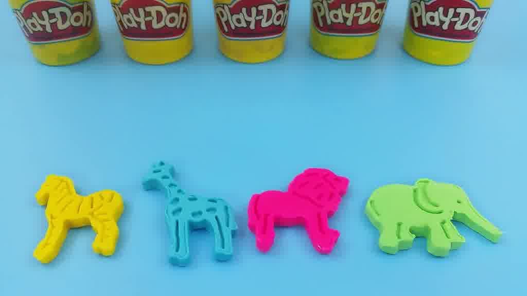 儿童手工培乐多彩泥玩具,制作各种.