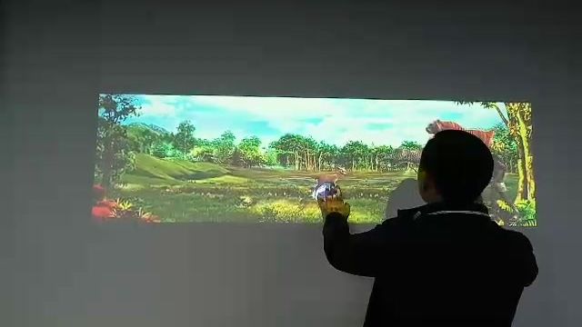 您轻轻的触摸就能实现3D动物世界的奇妙画面