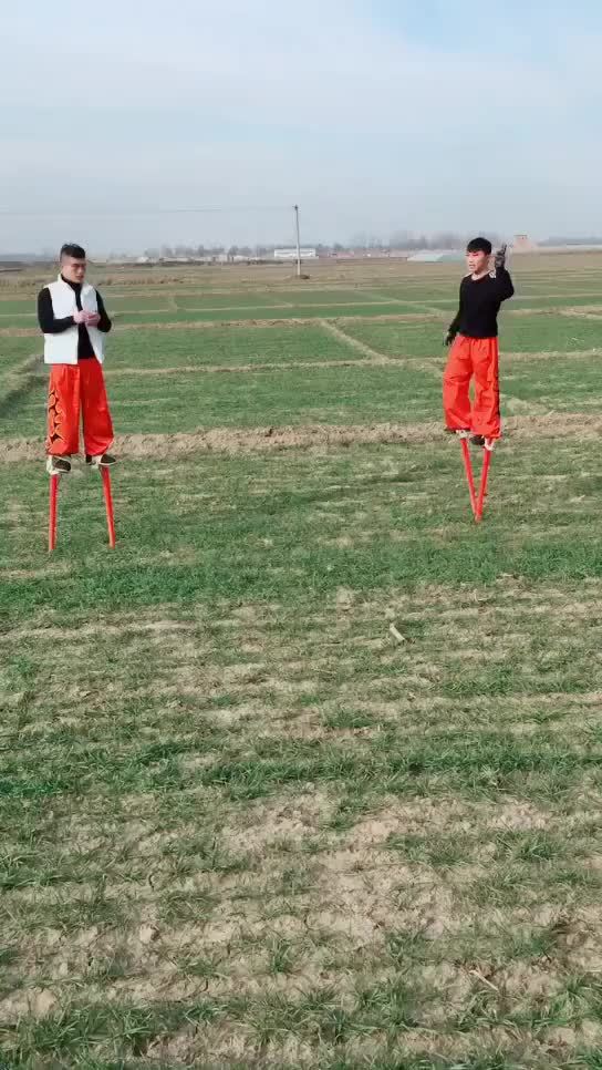 兄弟组合!危险动作请勿模仿!