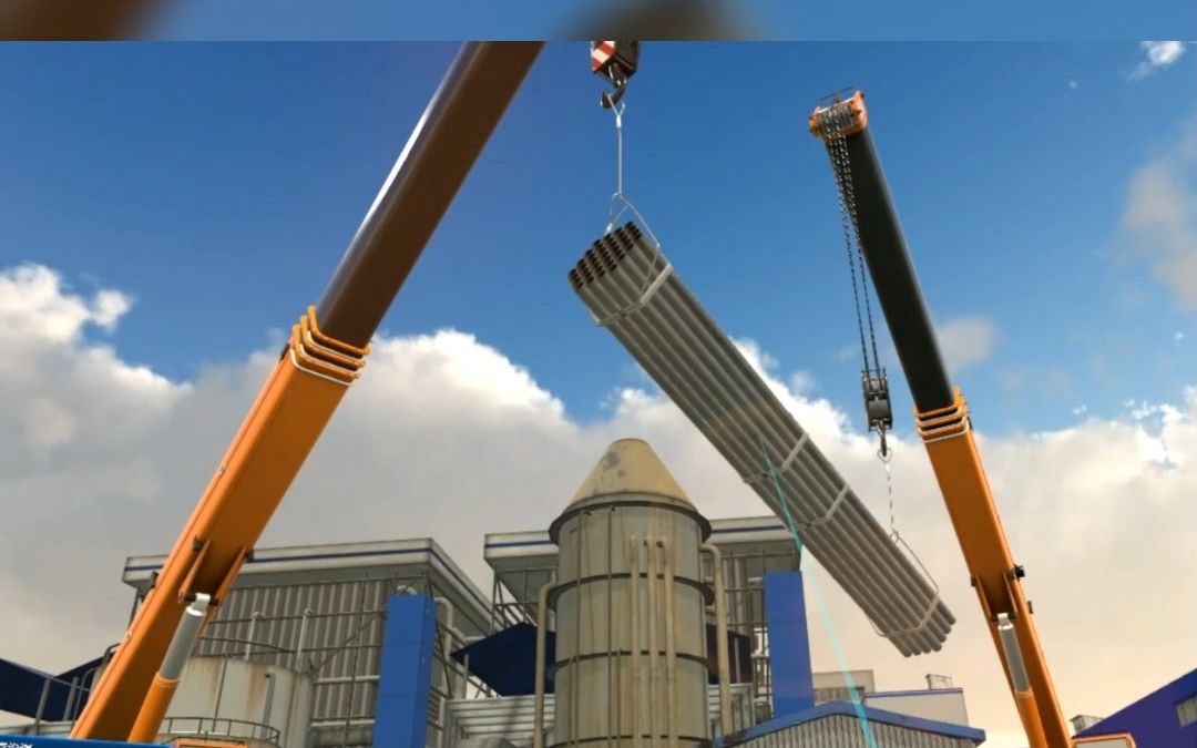 VR吊装作业安全培训,跟着小姐姐一起来学习隐患排查吧!