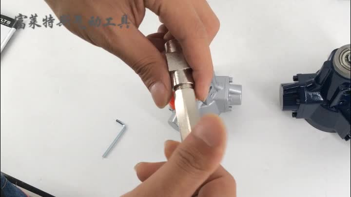 富莱特斯气动工具1/8HP活塞式气动马达详情及操作视频讲解