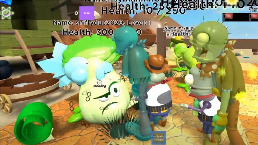 ROBLOX虚拟世界植物大战僵尸模拟器 功夫白菜今天爆种