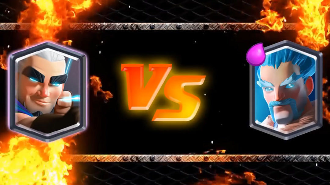 皇室战争:神箭游侠 vs 寒冰法师