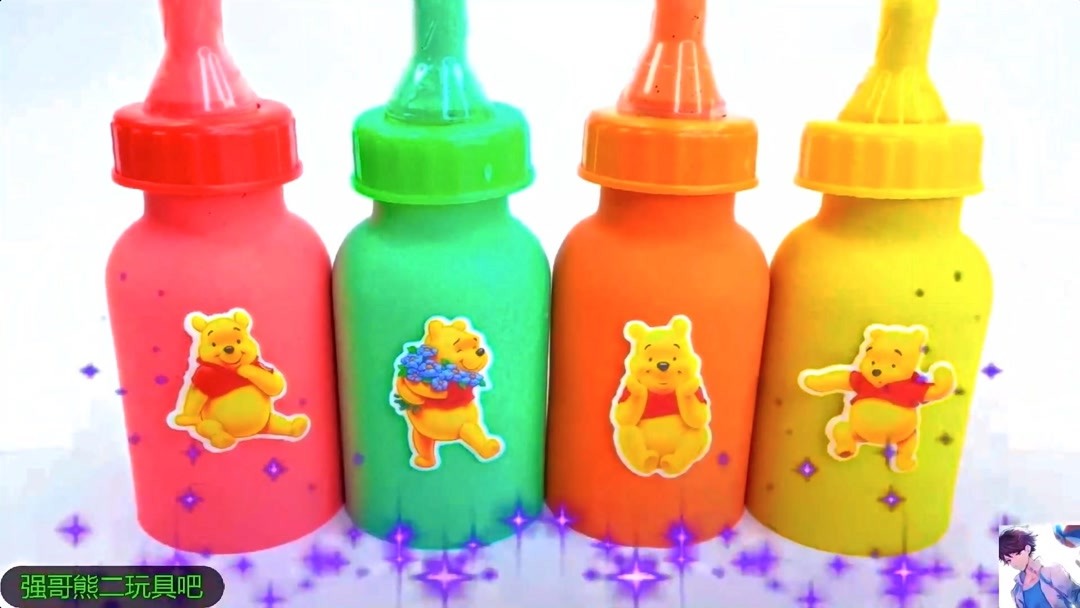 如何用有色沙-创意沙制成一瓶牛奶