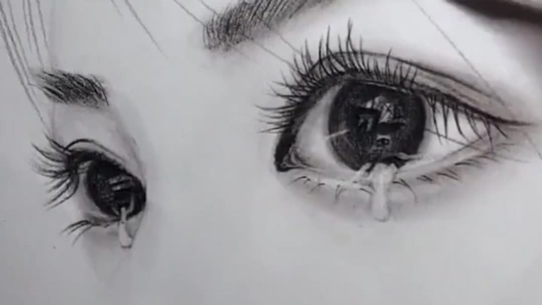 画眼睛·韶关中职学校广州校区平面设计专业美术课素描学习素材